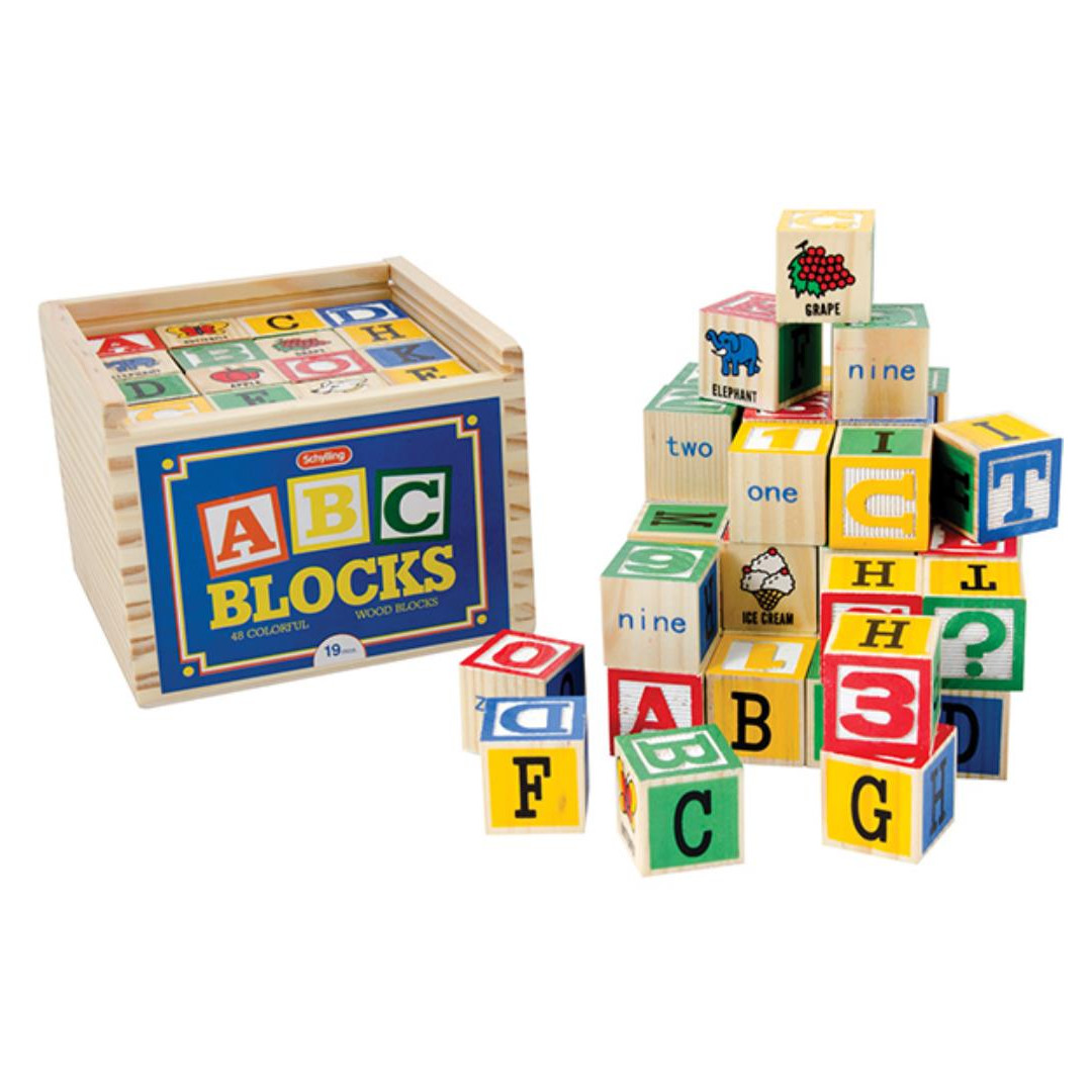 Schylling - Alphabet Blocks - Afterpay Available!