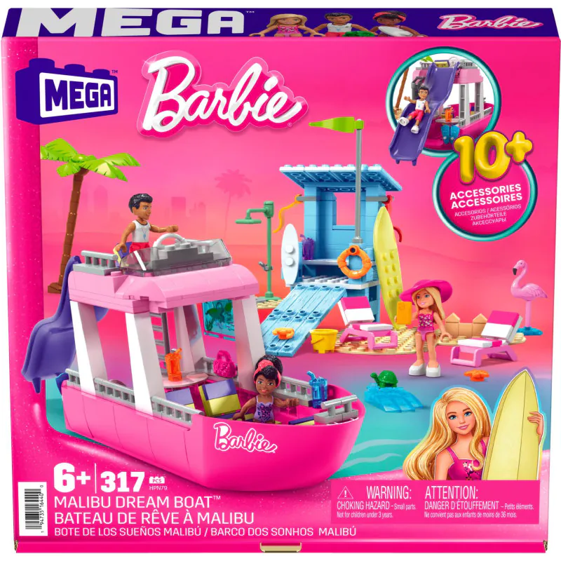 Mega Wonder Barbie Malibu Dream Boat - Afterpay Available!