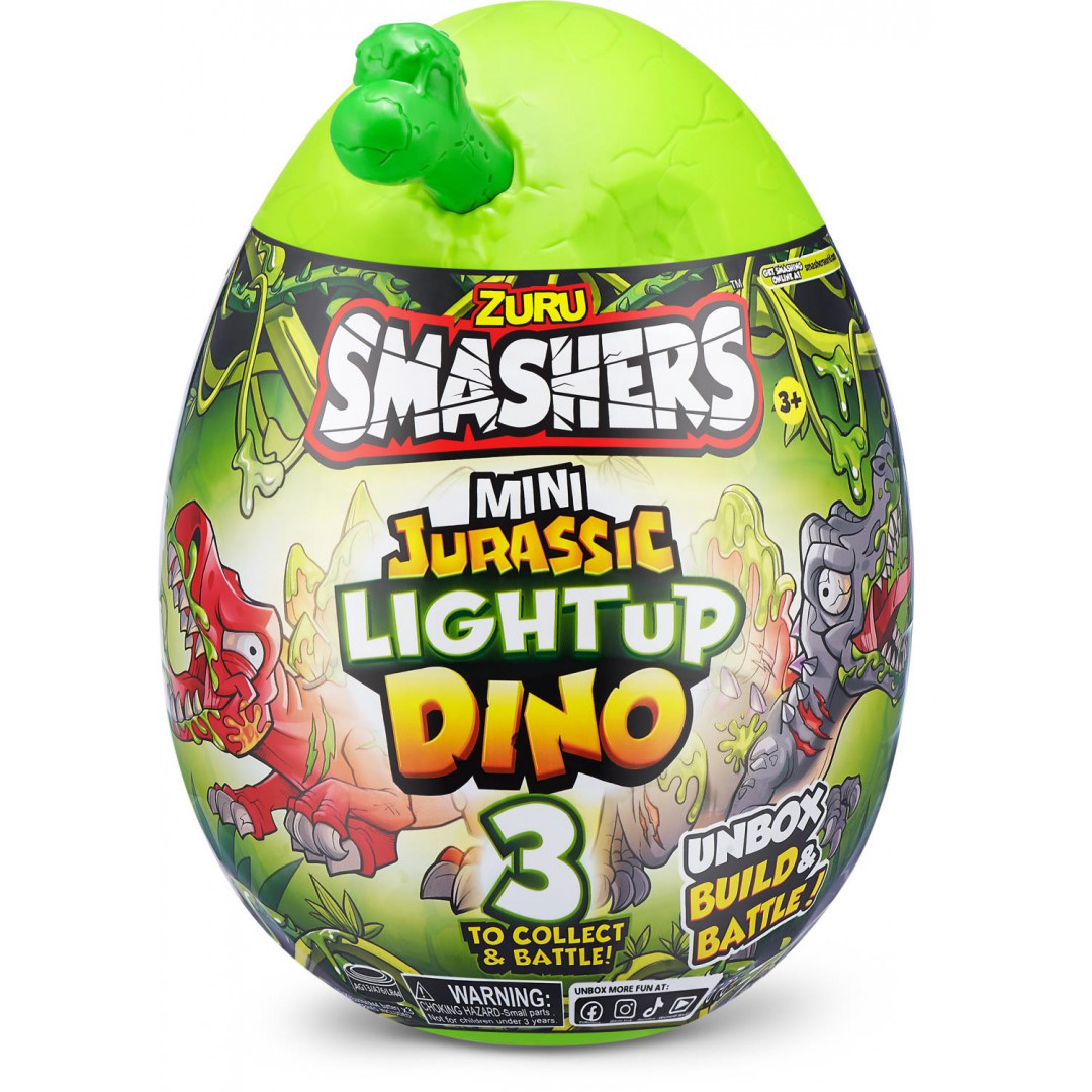 Smashers Mini Jurassic Light-Up Egg - Afterpay Available!
