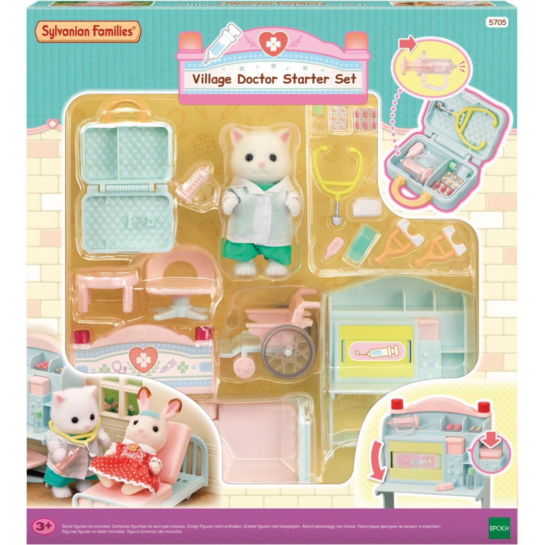 Sylvanian Families - Village Doctor Starter Set - Afterpay