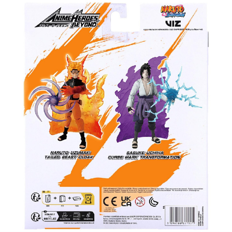 Anime Heroes Beyond Naruto Series - Sasuke Uchiha Accessory Pack