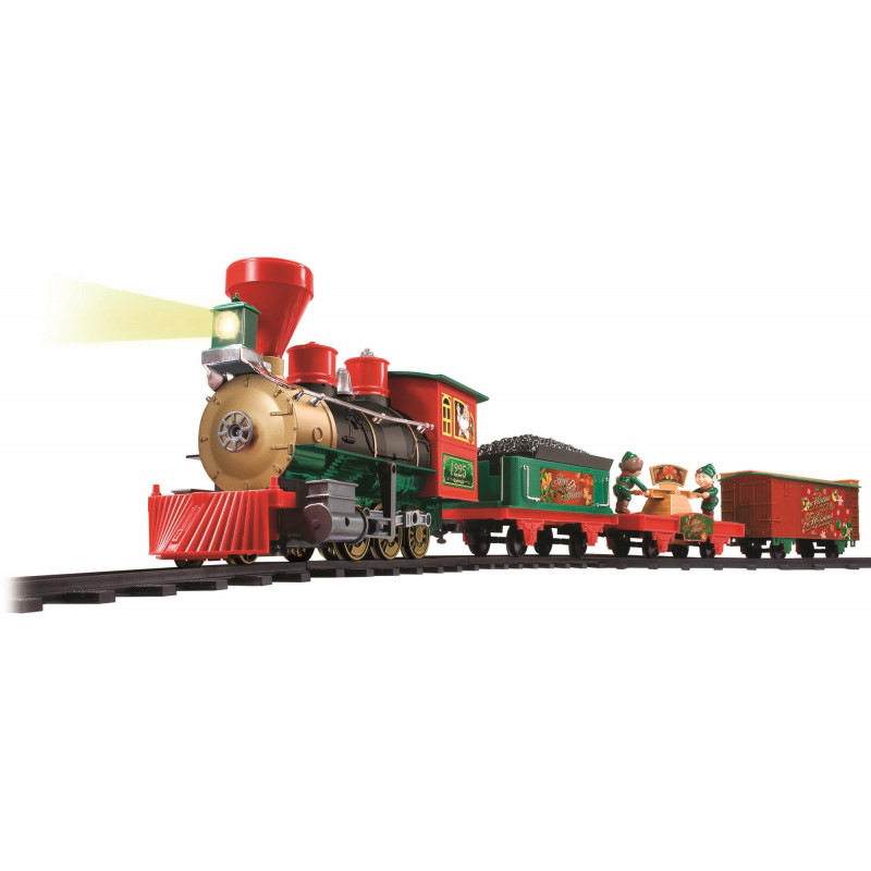 Battery Operated Happy Holiday Express Train Set (35 Pcs) - G