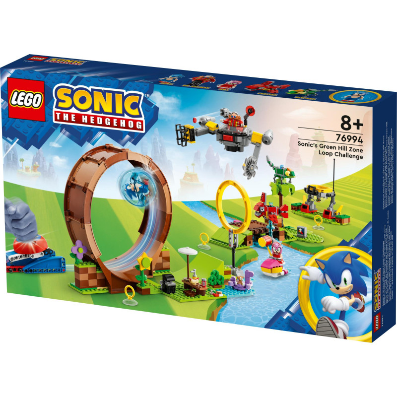 LEGO Sonic Sonic's Green Hill Zone Loop Challenge 76994