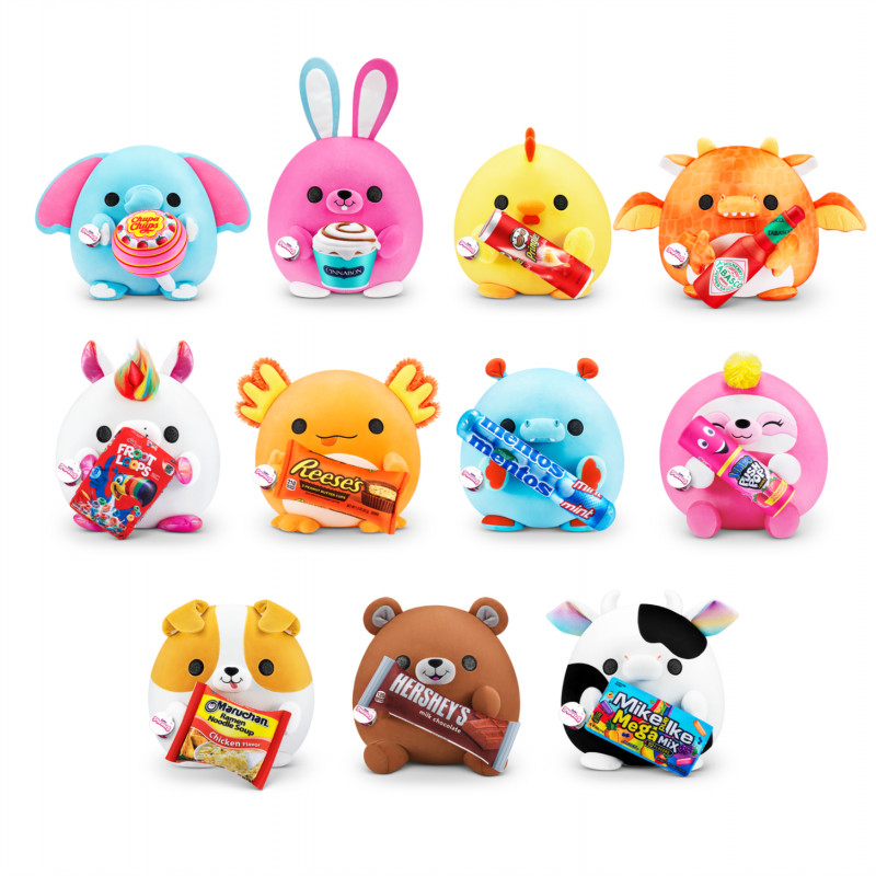 Snackles Plush Super Size Assorted - Afterpay Available!