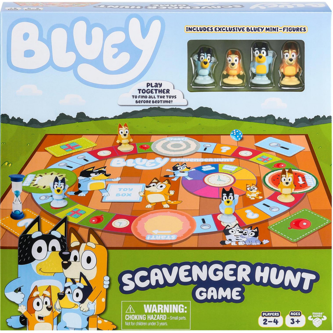 Bluey Scavenger S2 Hunt Game | Mr Toys Toyworld