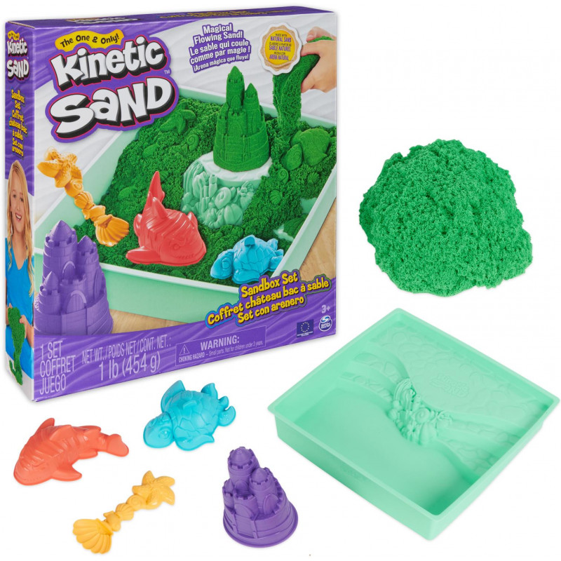 Kinetic Sand Sandbox Set Assorted - Afterpay Available!