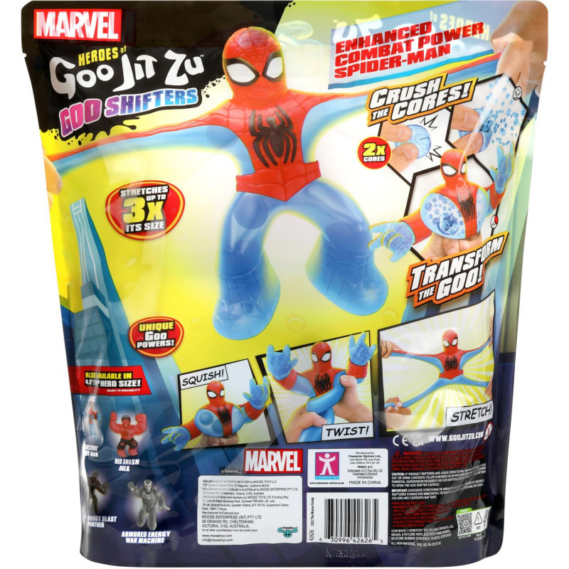 Heroes Of Goo Jit Zu Marvel S7 Goo Shifters Supagoo Hero Pk