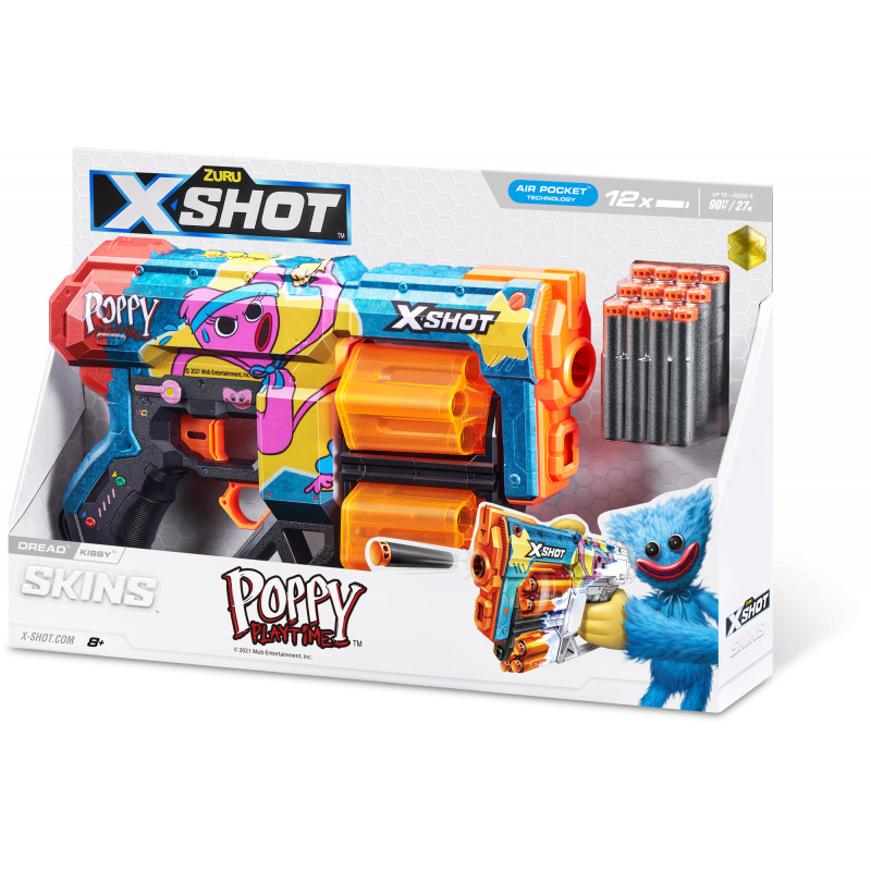 Zuru X-Shot Skins Dread - Poppy Playtime - Afterpay