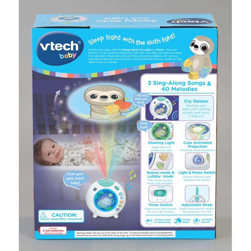 Sleepy Sloth Cot Light | Mr Toys Toyworld