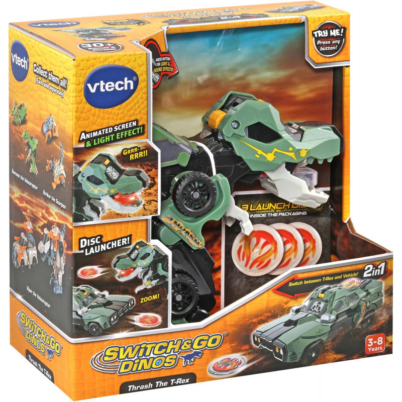 Switch & Go Dinos Thrash The T-Rex - Afterpay Available!