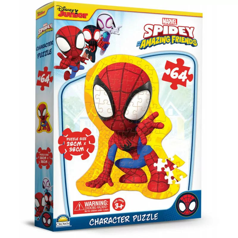 Spidey And His Amazing Friends 100Pce Character Puzzle