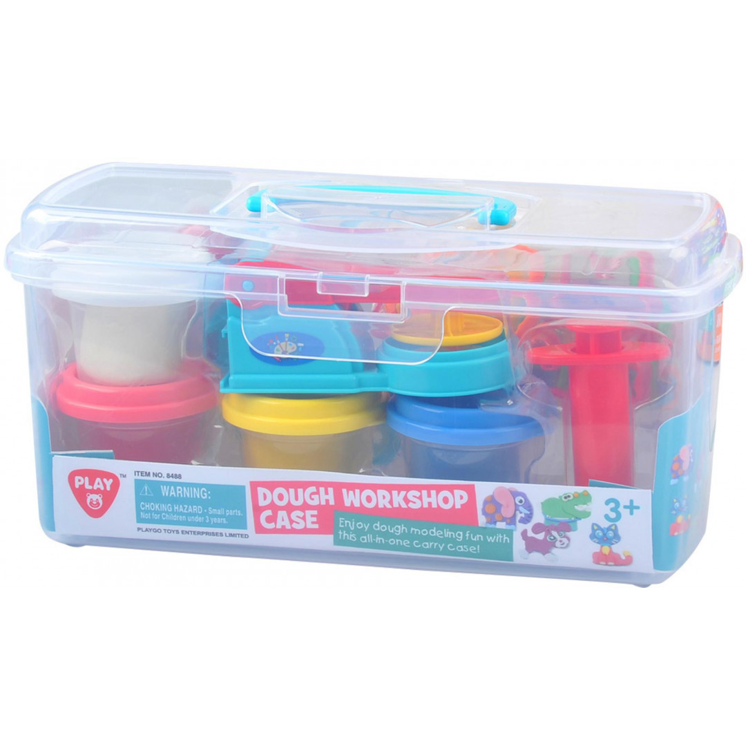 Dough Workshop Case (4 X 2 Oz Dough Included) | Mr Toys Toyworld