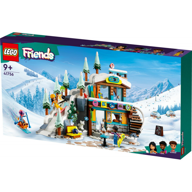LEGO Friends Holiday Ski Slope and Café 41756 | Mr Toys Toyworld