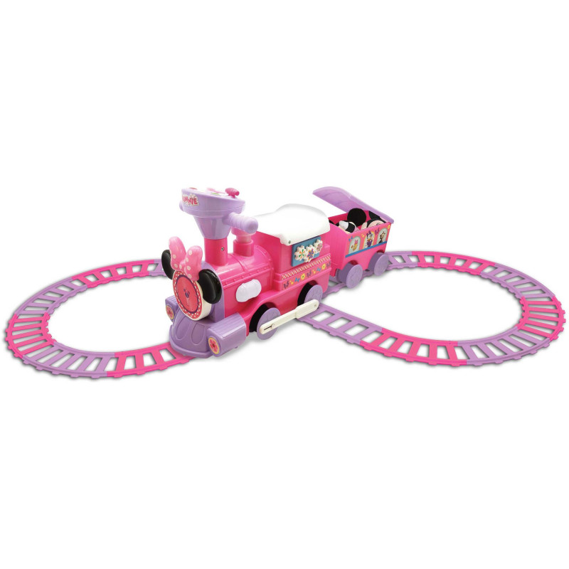 Battery Powered Minnie Train With Track - Afterpay