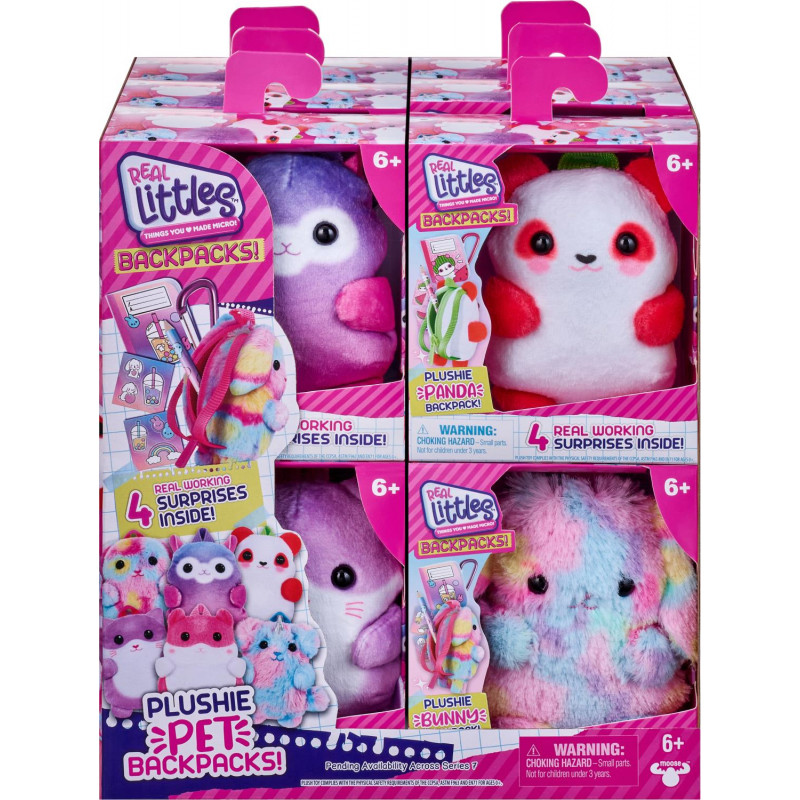 Real Littles S7 Plushie Pet Backpack Assorted - Afterpay