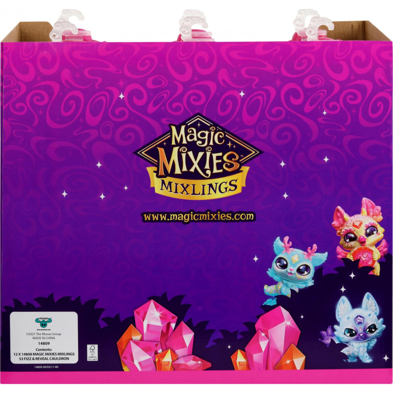 Magic Mixies Mixlings S3 Fizz And Reveal Cauldron Assorted