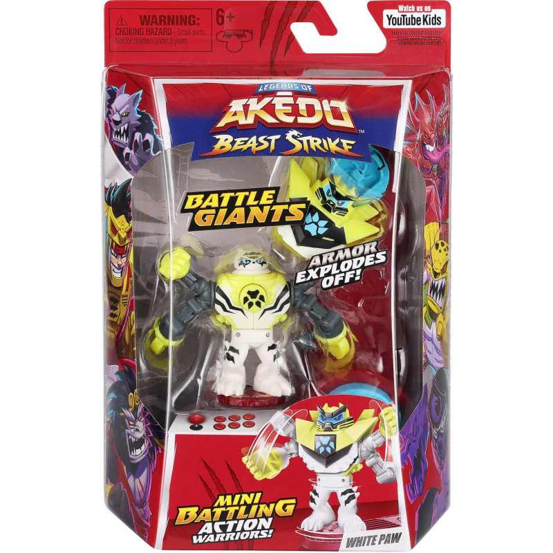 Akedo S5 Giants Beast Strike Single Pk Assorted | Mr Toys