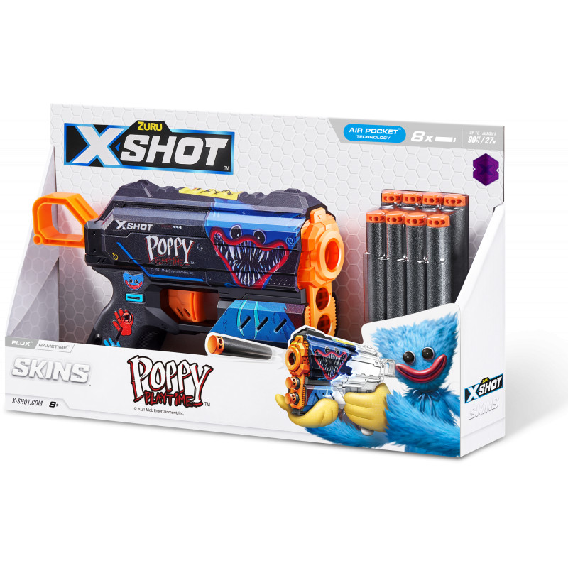 Zuru X-Shot Skins Flux - Poppy Playtime - Afterpay