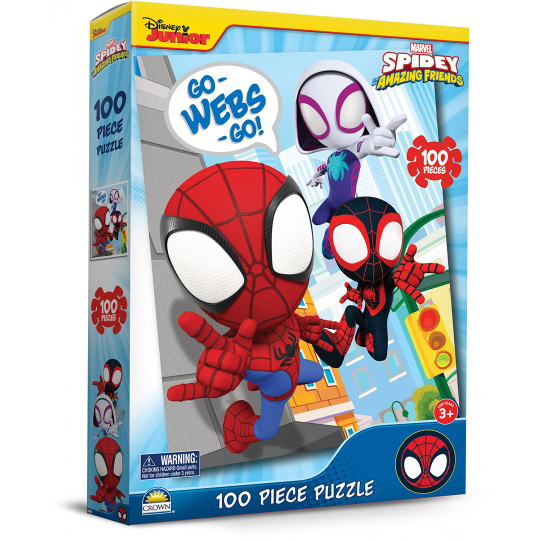 Spidey And His Amazing Friends 100Pce Puzzle - Afterpay