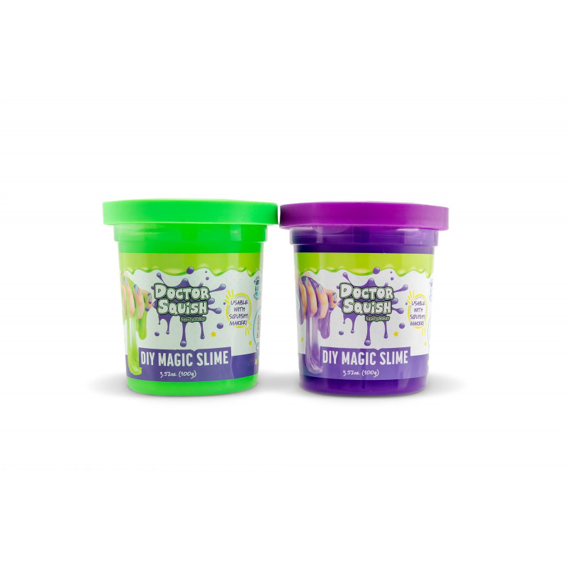 Doctor Squish DIY Magic Slime Double Pack | Mr Toys Toyworld