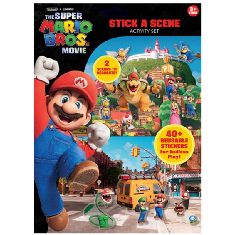Super Mario Stick A Scene - Afterpay Available!