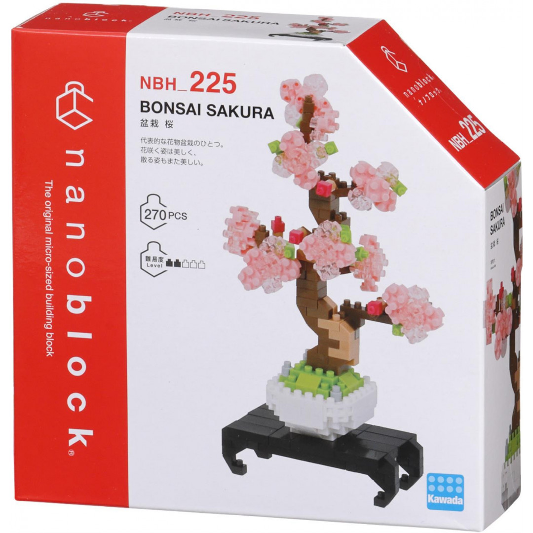 Nanoblock - Bonsai Sakura | Mr Toys Toyworld