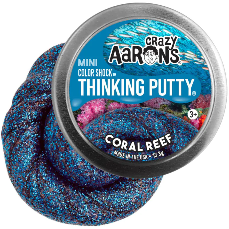 Aaron's Putty 2" Mini Thinking Putty Star Effects Tin