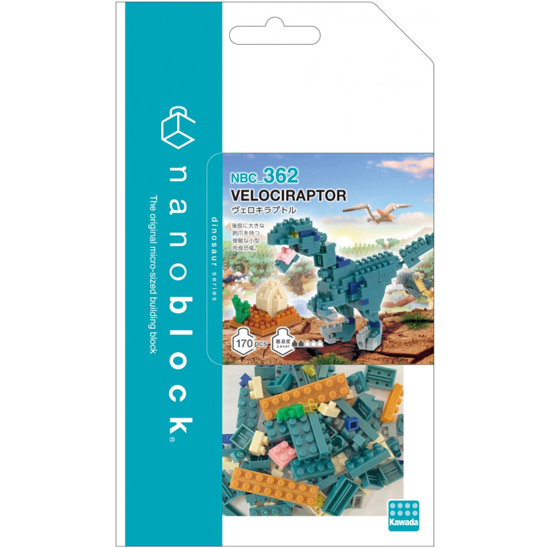 Nanoblock - Velociraptor - Afterpay Available!
