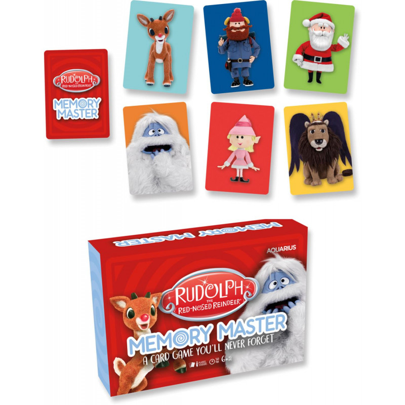 Memory Master Card Game - Rudolph The Red Nosed Reindeer