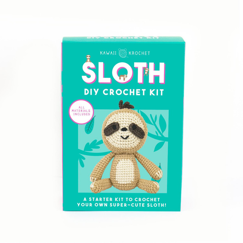 Sloth DIY Crochet Kit - Afterpay Available!