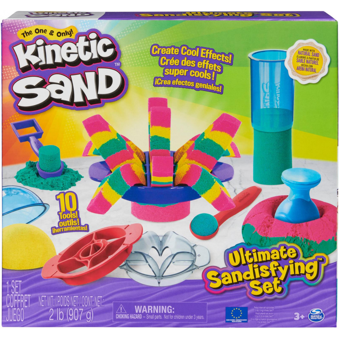 Kinetic Sand Super Sandisfying Set - Shop Now!