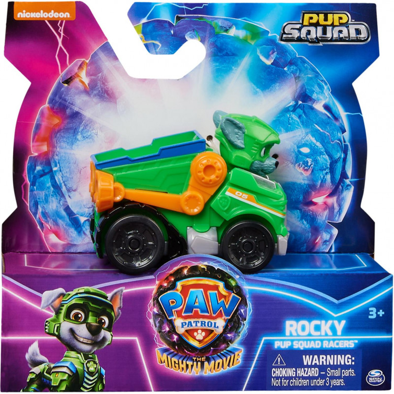 Paw Patrol The Mighty Movie Pup Squad Racers Assorted