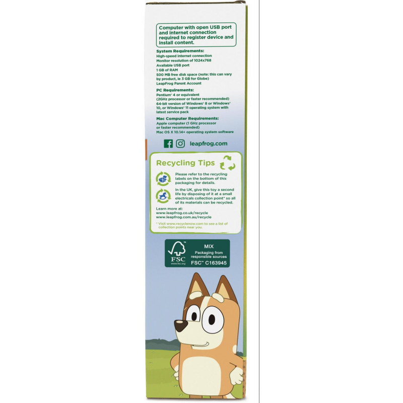 Bluey Leapstart Bundle - Green - Afterpay Available!