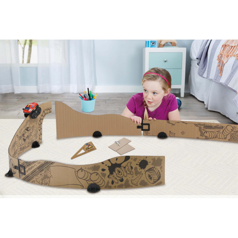 Car-Board Racers Monster Truck & Track - Afterpay Available!