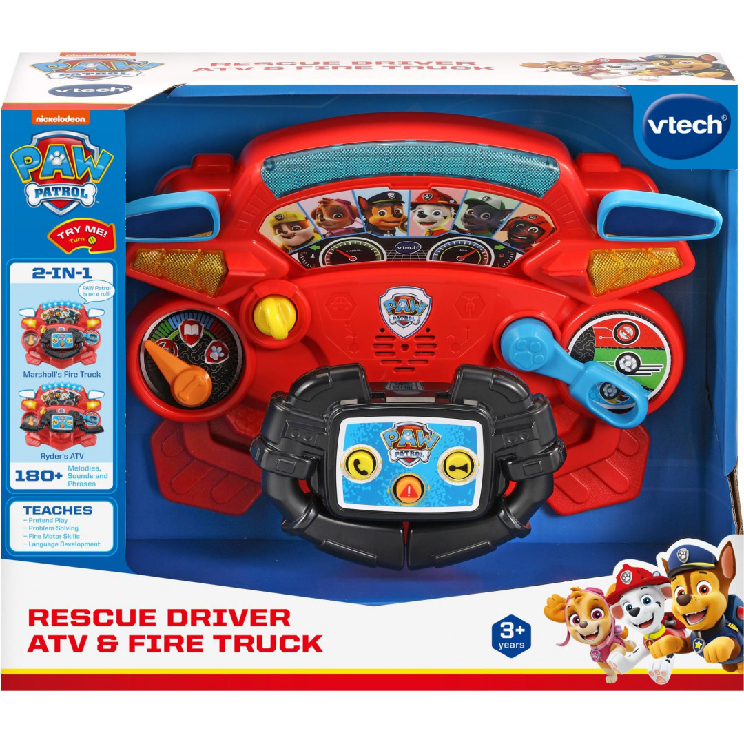 Paw Patrol Driver ATV & Fire Truck - Afterpay Available!