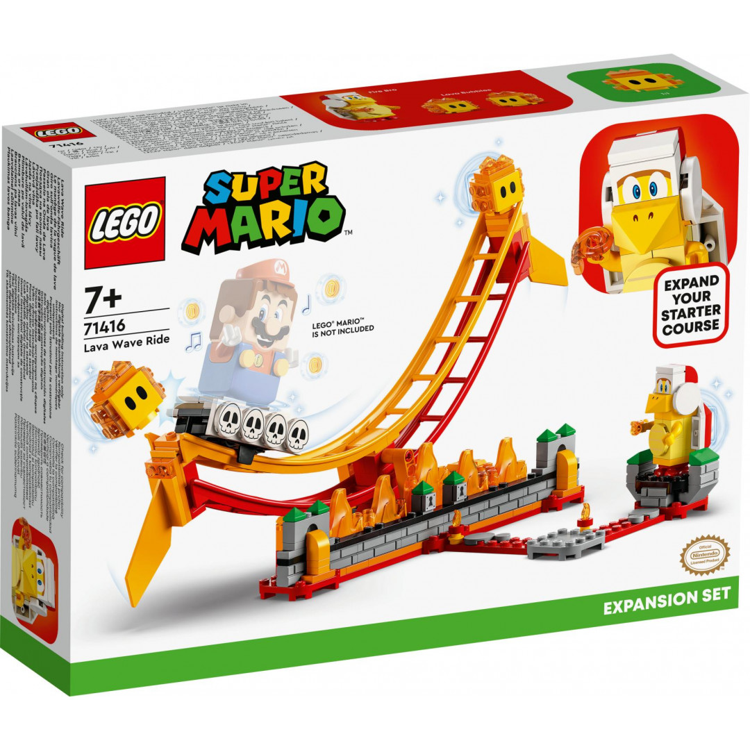 LEGO Super Mario Lava Wave Ride Expansion Set 71416 - Shop