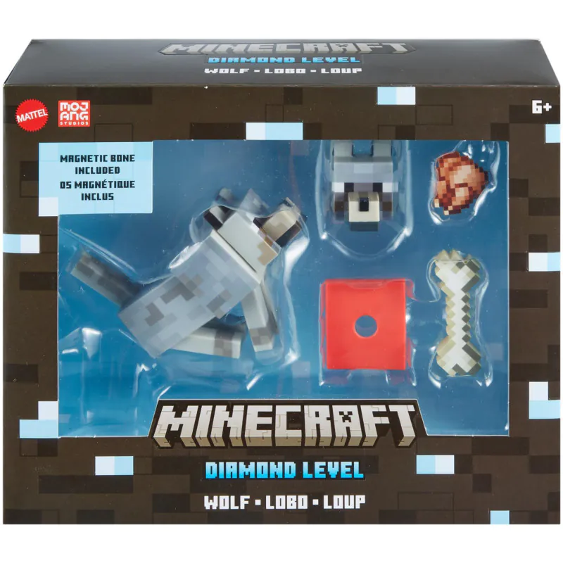 Minecraft Diamond Level Wolf - Afterpay Available!
