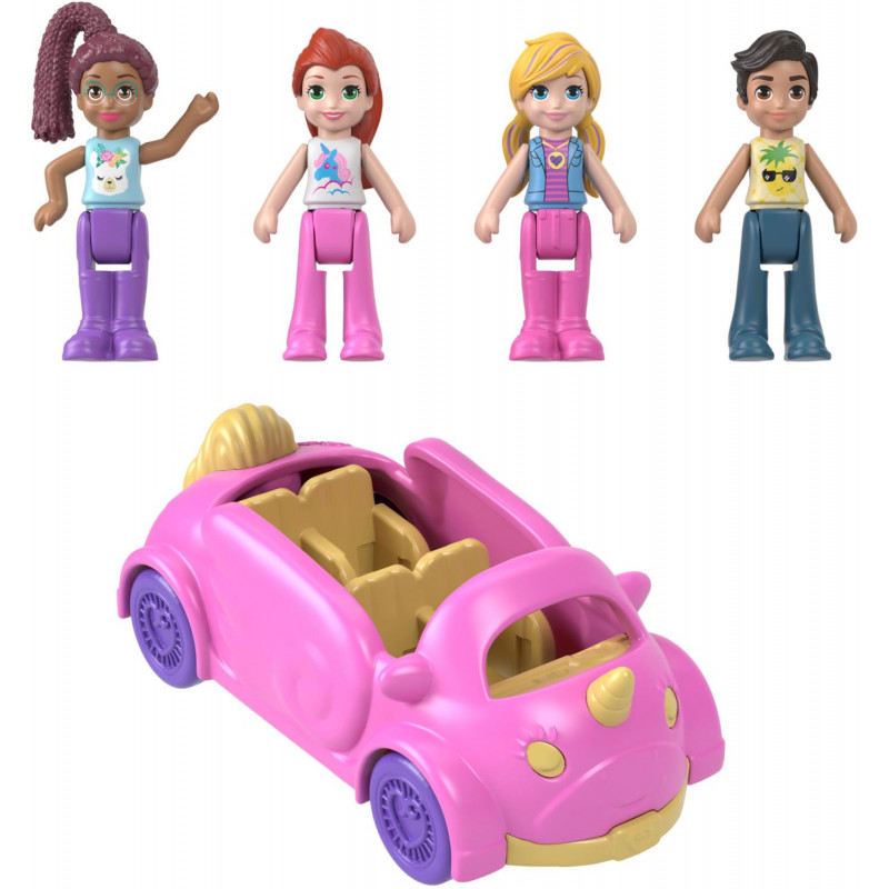 Polly Pocket Pollyville Resort Roll Away - Afterpay