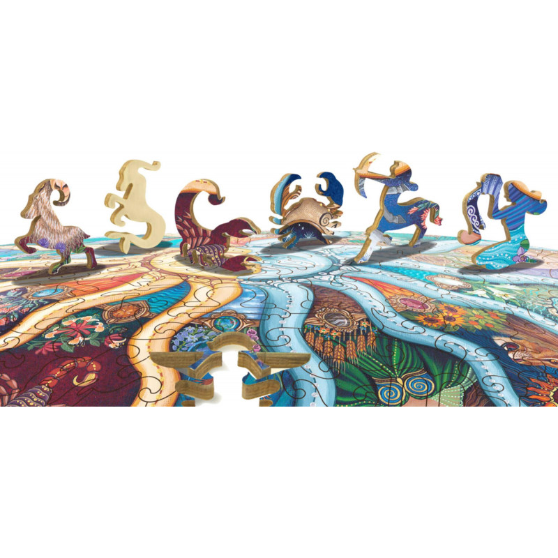 Star Legends Wooden Widget Puzzles | Mr Toys Toyworld