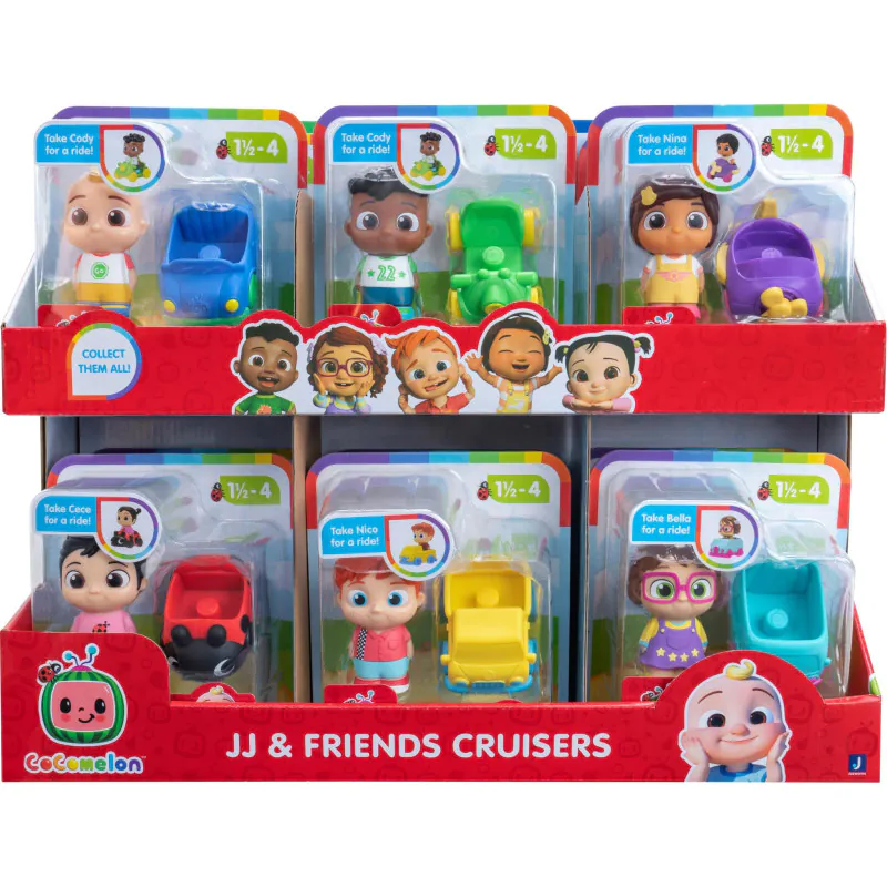 CoComelon JJ And Friends Cruisers Asst - Afterpay Available!