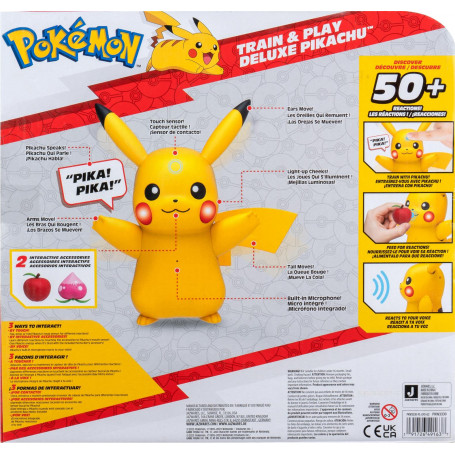 Pokemon Train & Play Deluxe Pikachu - Shop Now!