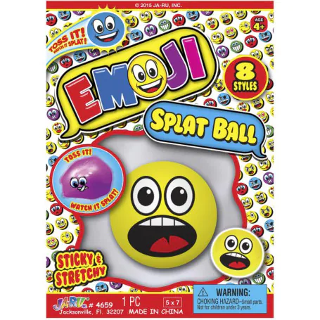 Emoji Splat Ball Assortment - Afterpay Available!