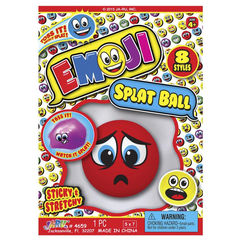 Emoji Splat Ball Assortment - Afterpay Available!