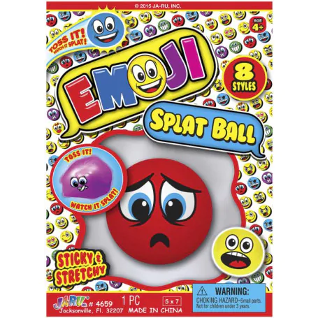 Emoji Splat Ball Assortment - Afterpay Available!