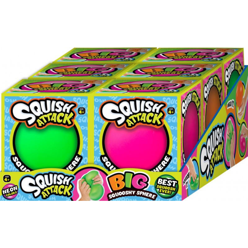 Squish Attack Squooshy Sphere Assorted | Mr Toys Toyworld