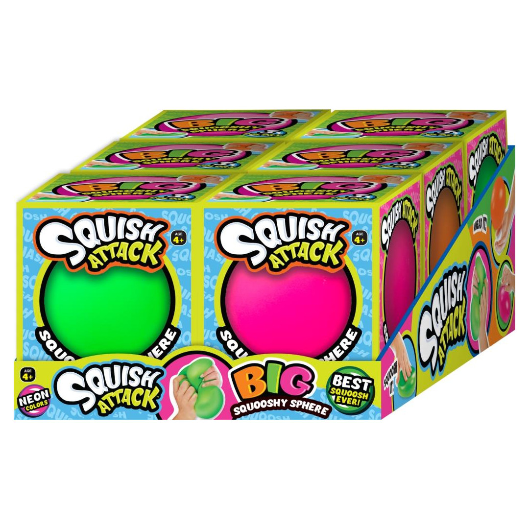 Squish Attack Squooshy Sphere Assorted | Mr Toys Toyworld