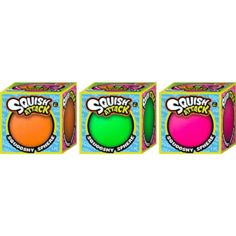 Squish Attack Squooshy Sphere Assorted | Mr Toys Toyworld