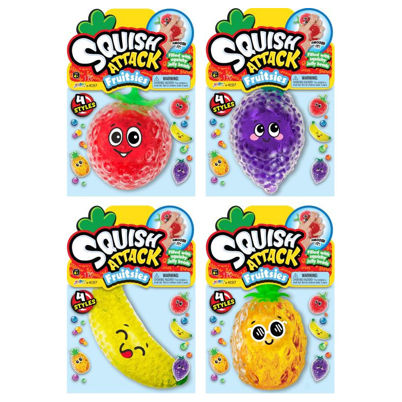 Squish Attack Fruitsies Assorted - One Only - Afterpay
