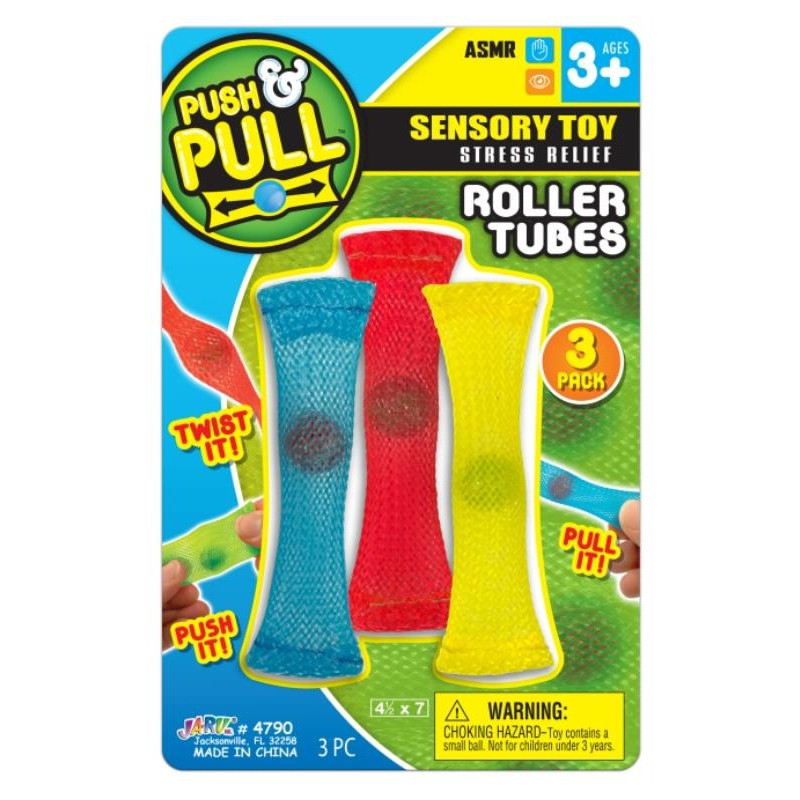 Push & Pull Roller Tubes Assorted | Mr Toys Toyworld