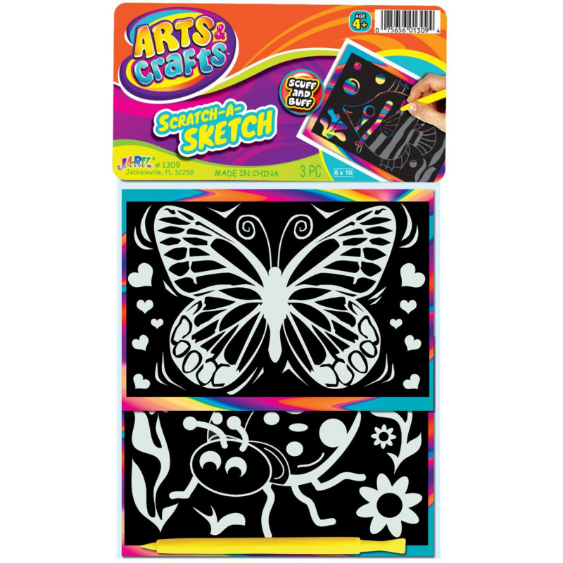 Arts & Crafts Scratch | Mr Toys Toyworld